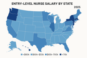 Nursing Salaries by Degree (CNA, LPN, RN, BSN) | 2025 Guide