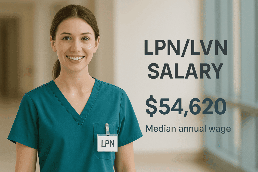 Nursing Salaries by Degree (CNA, LPN, RN, BSN) | 2025 Guide